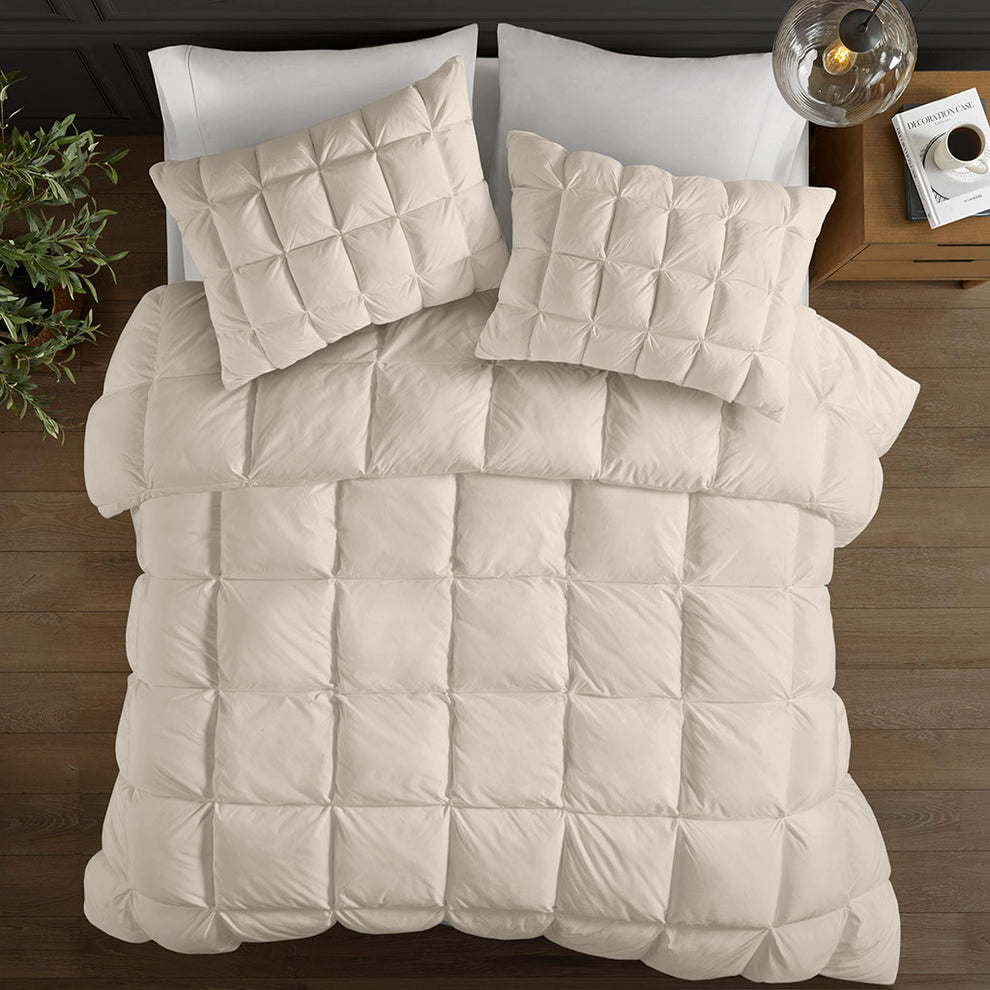 Madison Park - Stay Puffed Overfilled Down Alternative Comforter ...