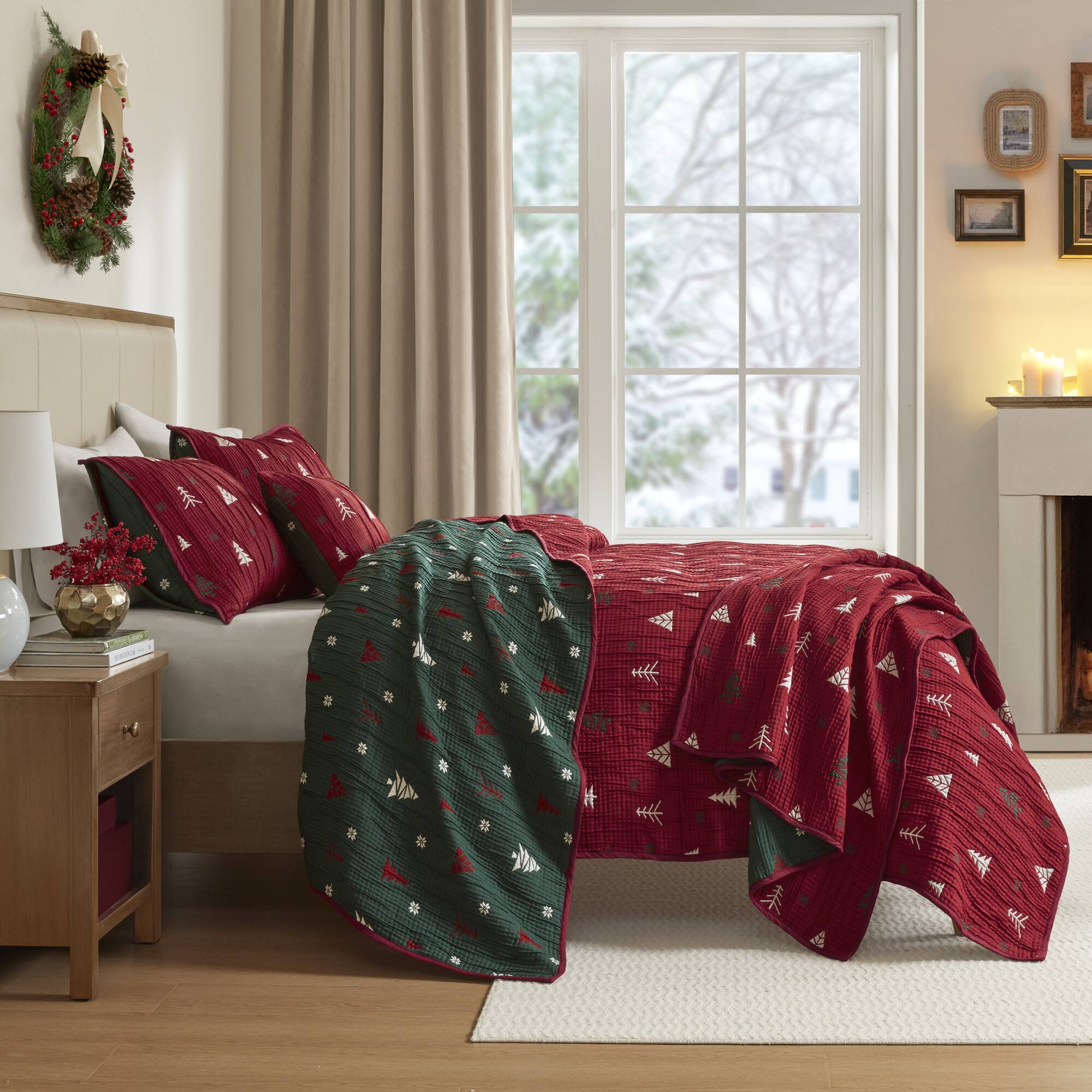 Madison Park - Winter Coverlet Mini Set - Adult/Fashion Bedding