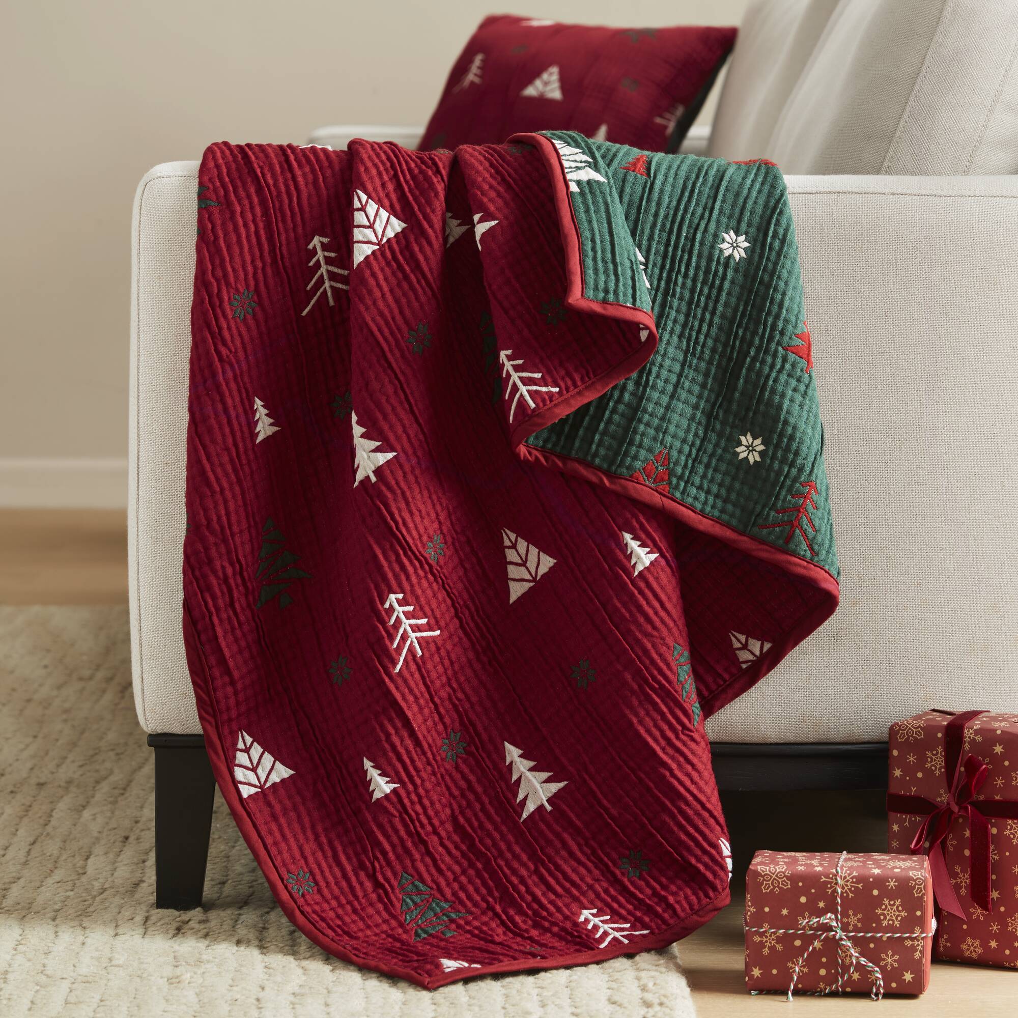Madison Park - Winter Throw Set - Adult/Fashion Bedding